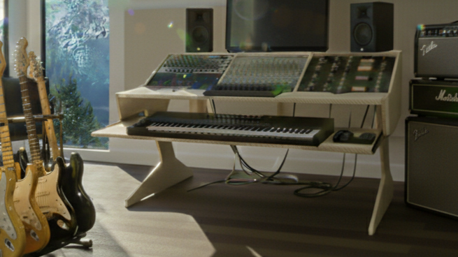 Factory Direct Premium Studio Recording Desks | Trinity Desk Designs