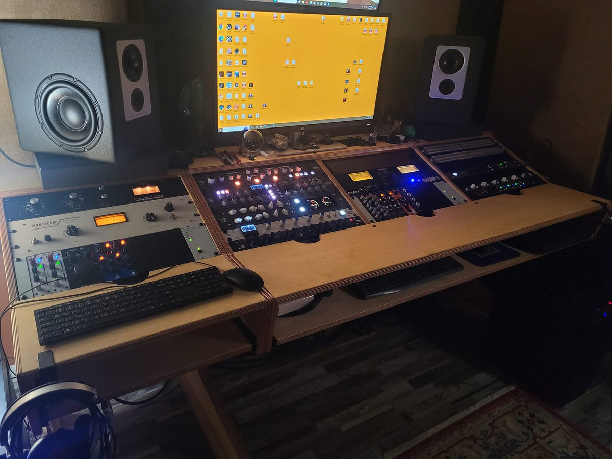 Factory Direct Premium Studio Recording Desks | Trinity Desk Designs
