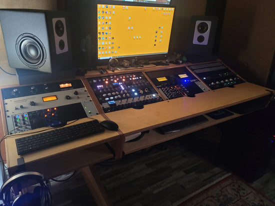 Factory Direct Premium Studio Recording Desks | Trinity Desk Designs