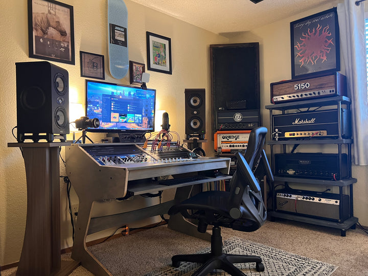 Factory Direct Premium Studio Recording Desks | Trinity Desk Designs